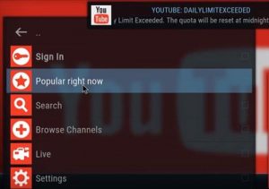 How To Fix Kodi YouTube Daily Limit Exceeded With API Key – WirelesSHack